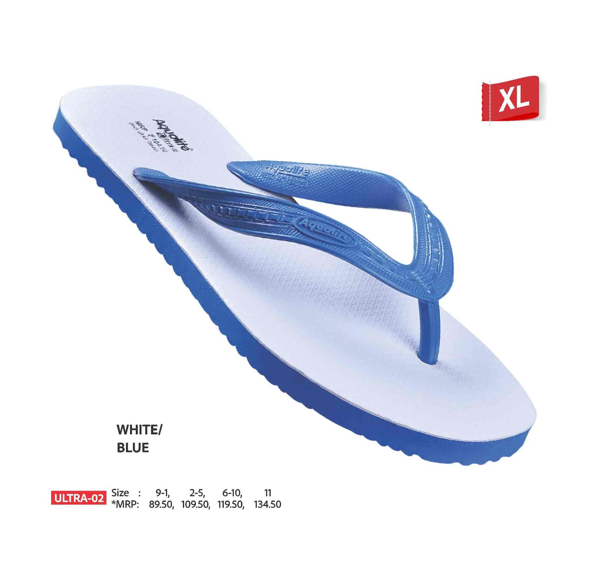 Aqualite White, Blue 6 Slipper Price Starting From Rs 113 | Find ...