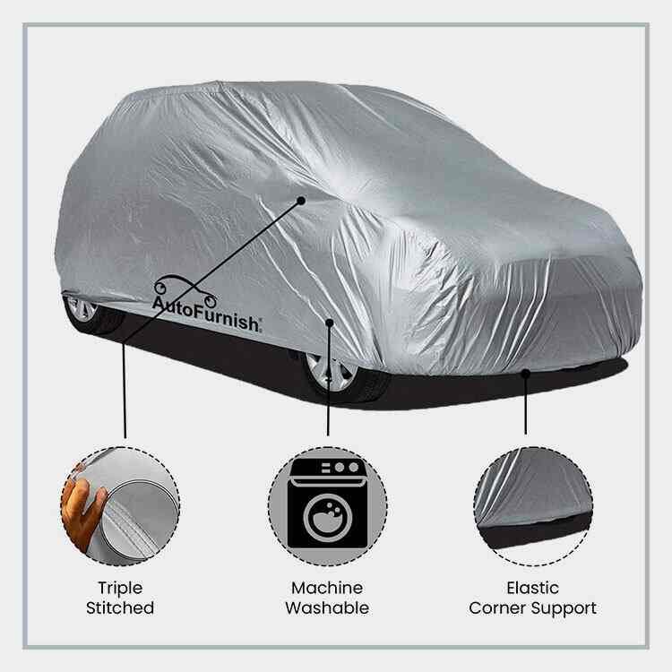 AUTOFURNISH Matty Silver Car Covers AUTOFURNISH Matty Silver Four Wheeler Cover Price Starting From Rs 500 Unit Find Verified Sellers at Justdial