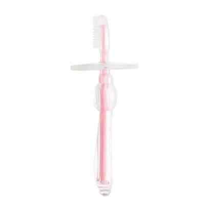 Beebaby Pink Silicone Baby Toothbrush - Beebaby Pink Silicon Baby Tooth ...