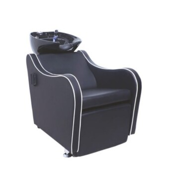 Black With Footrest Parlour Chair - Get Best Price from Manufacturers ...