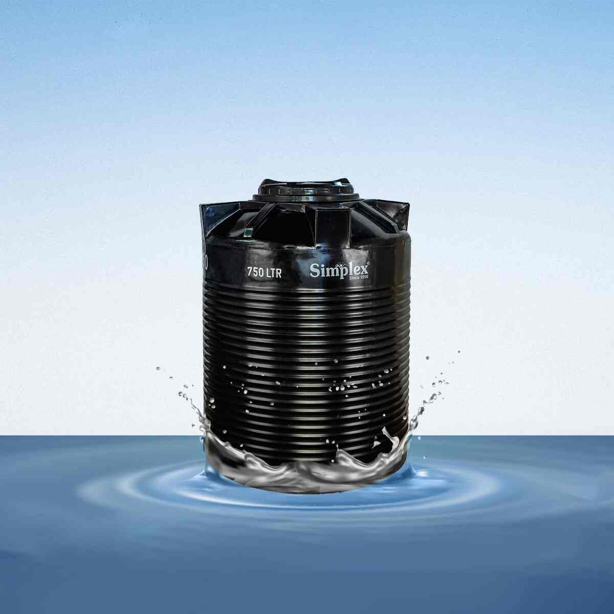 Simplex 750 Ltr Black Water Tanks in Dharwad - Dealers, Manufacturers ...