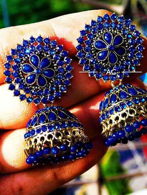 Girls Metal Earrings Get Best Price from Manufacturers Suppliers in India