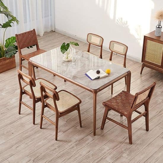 Chinese marble dining table store