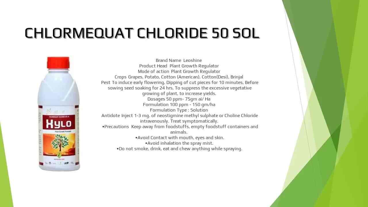 Chlormequat Chloride - Effective Growth Regulator for Plants - Justdial ...