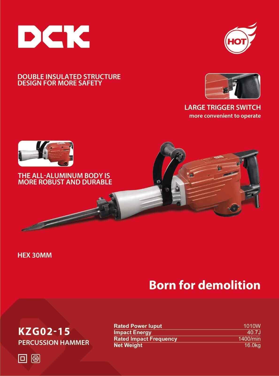 Dck demolition hammer store