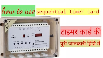 Sequential Timer Card - Reliable, Efficient Timing Solution - Justdial ...