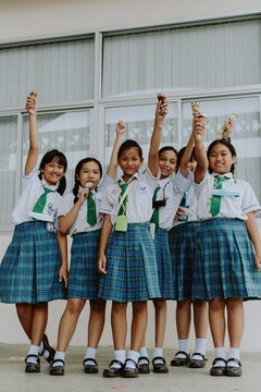 School Dress Girls Uniform - Get Best Price from Manufacturers ...