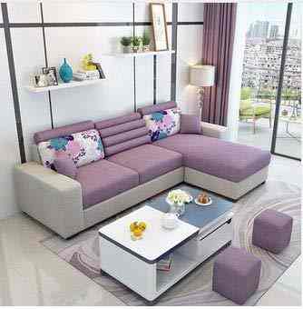 Purple and white sectional store