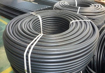 hard plastic pipe roll