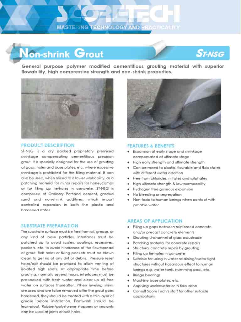 Fosroc Conbextra Gp2 Cement Grout - Get Best Price from Manufacturers ...