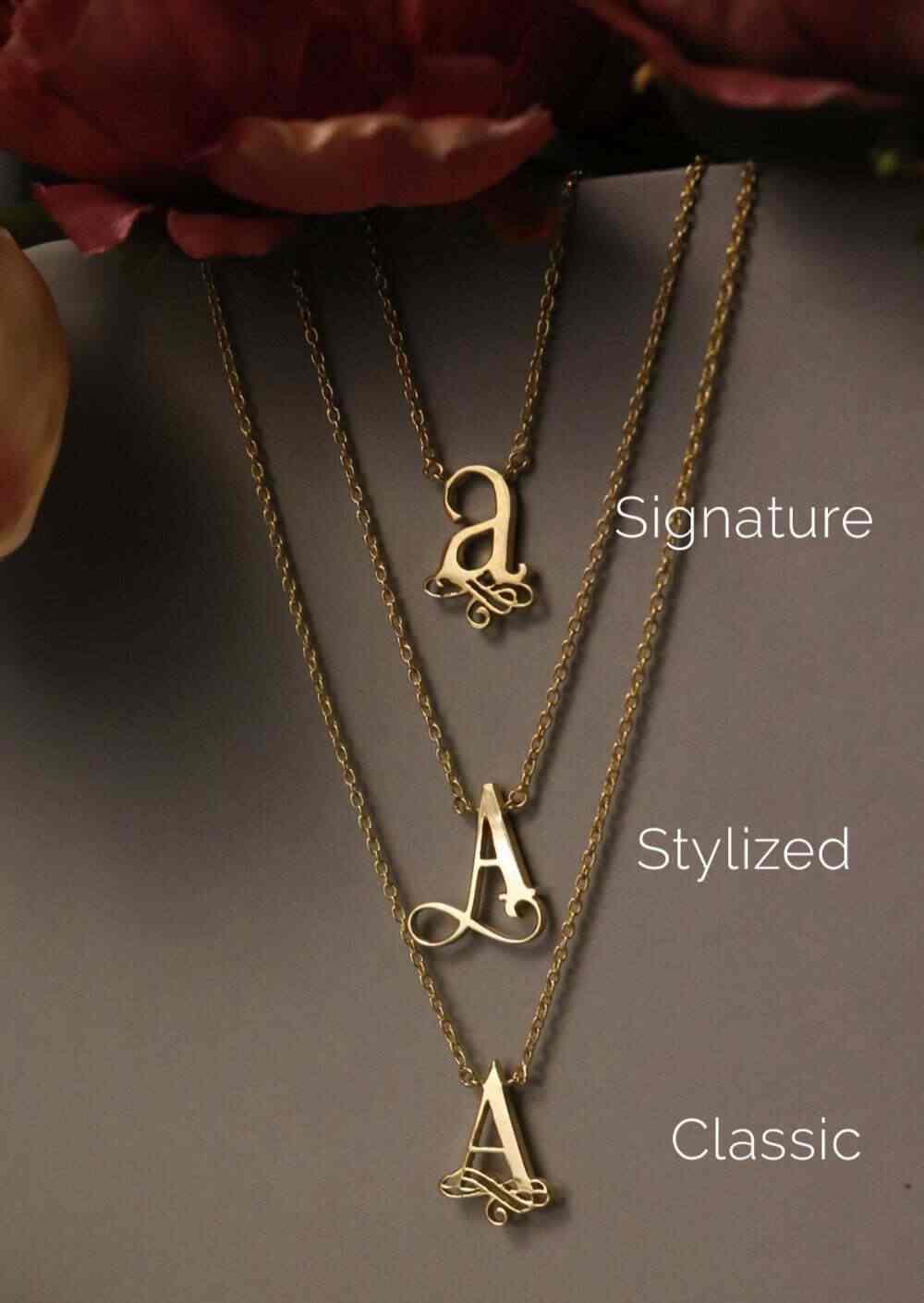 Alphabet a locket store
