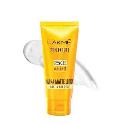 Sunscreen lotion lakme store