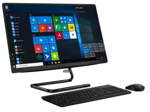 Lenovo 1 TB All In One Black WFH Essential In Desktop - Lenovo 1 TB All ...