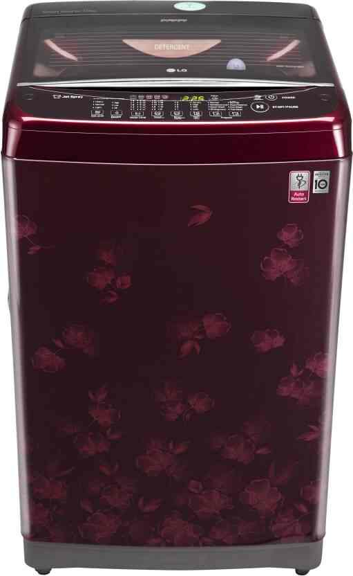 Lg Fully Automatic 10 Kg Dark Red Top Load Washing Machine in Bharatpur ...