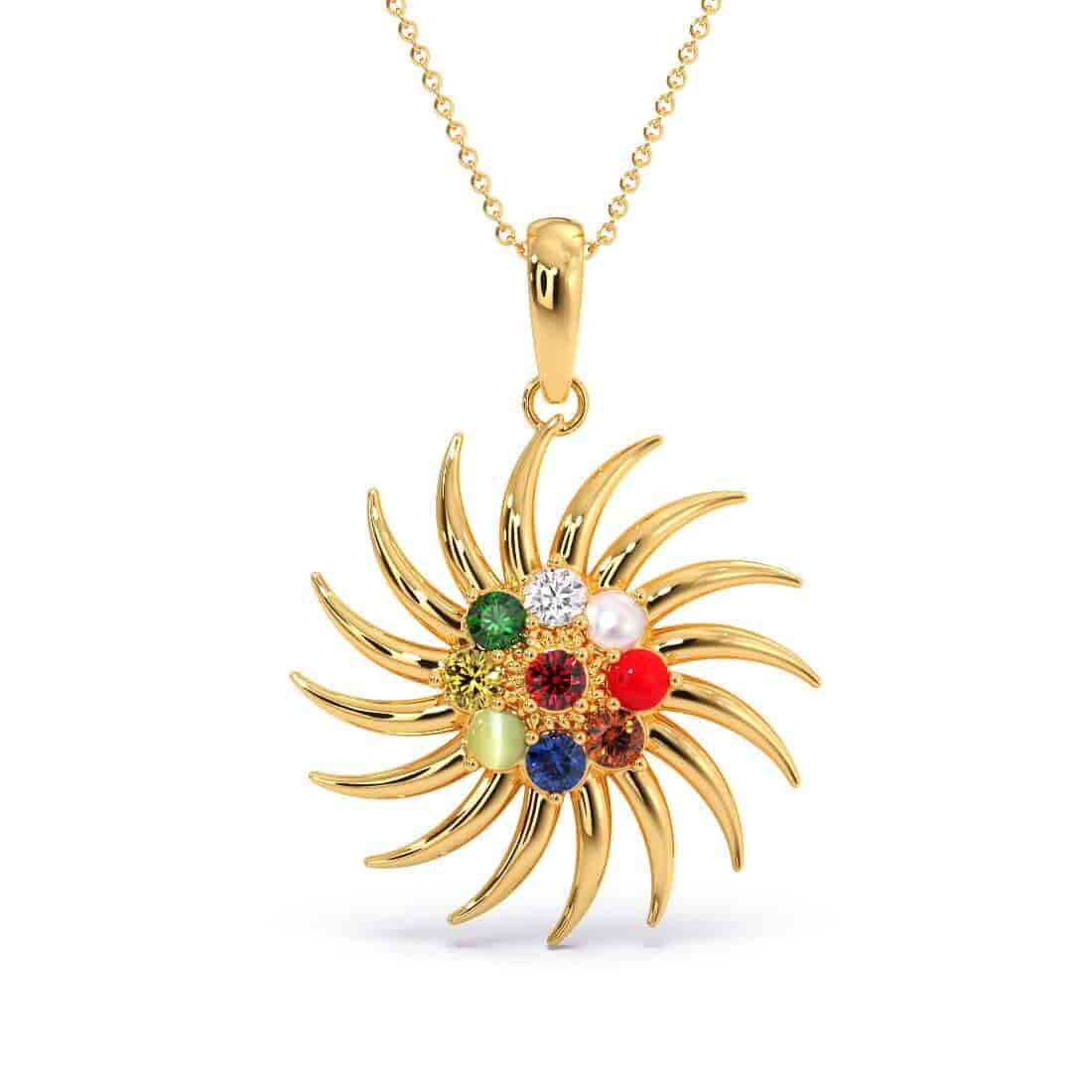 Navratna Pendant - Exquisite, Spiritual, and Unique - Justdial Verified