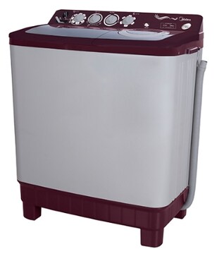 Midea Semi Automatic 8.2 Kg Nature Grey Top Load Washing Machine ...