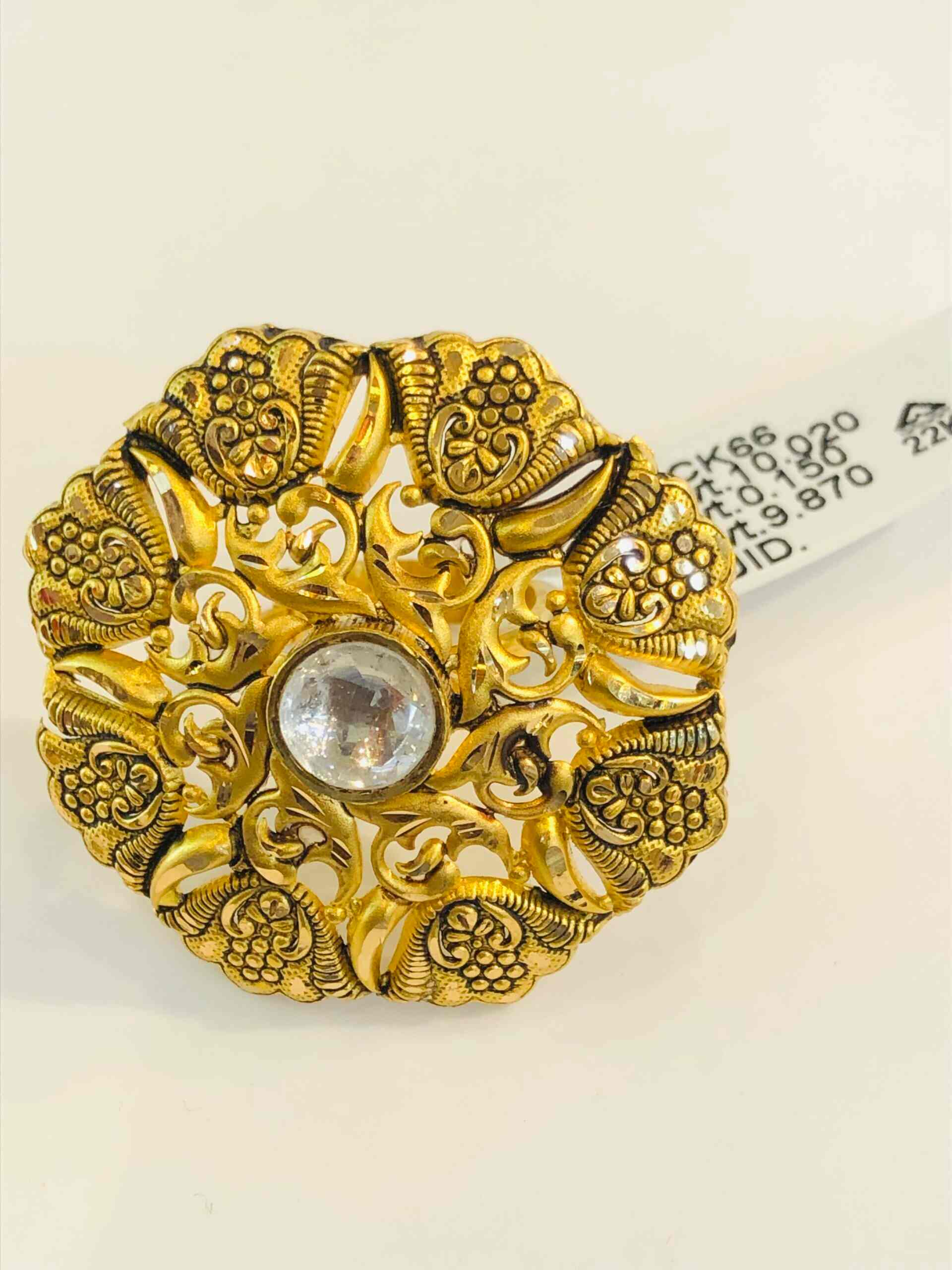 Gold Cocktail Ring Price Starting From Rs 3 879. Find Verified Sellers in Delhi JdMart