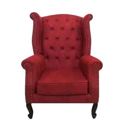 Single seater sofa with high back store