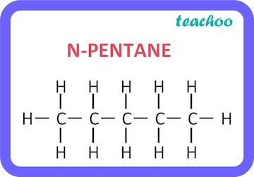 pentane formula dot structure