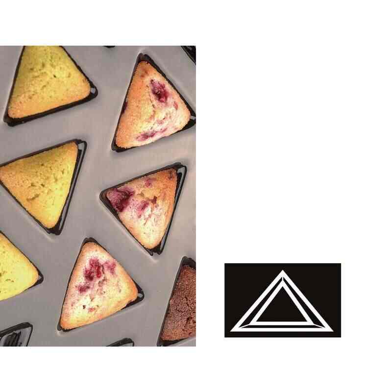 Paderno Silicone Triangle Bakery Mold - Get Best Price from ...