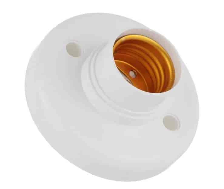 Round bulb holder store