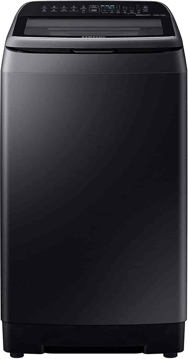 SAMSUNG Fully Automatic 7.5 Kg Black Caviar Top Load Washing Machine ...