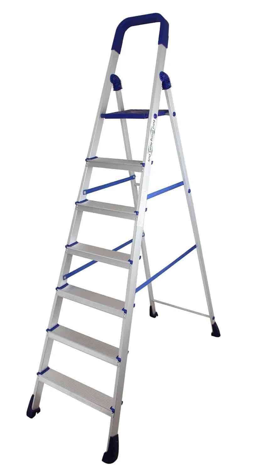 Seven Steps Aluminum Ladder in Navsari Dealers Manufacturers Suppliers Justdial