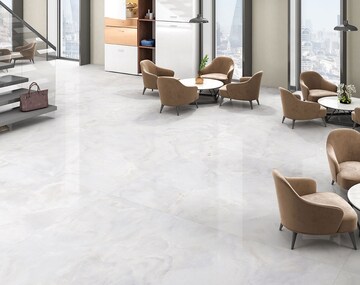 White Pocerlain Stone Floor Tile Price Starting From Rs 30/Sq.ft | Find ...