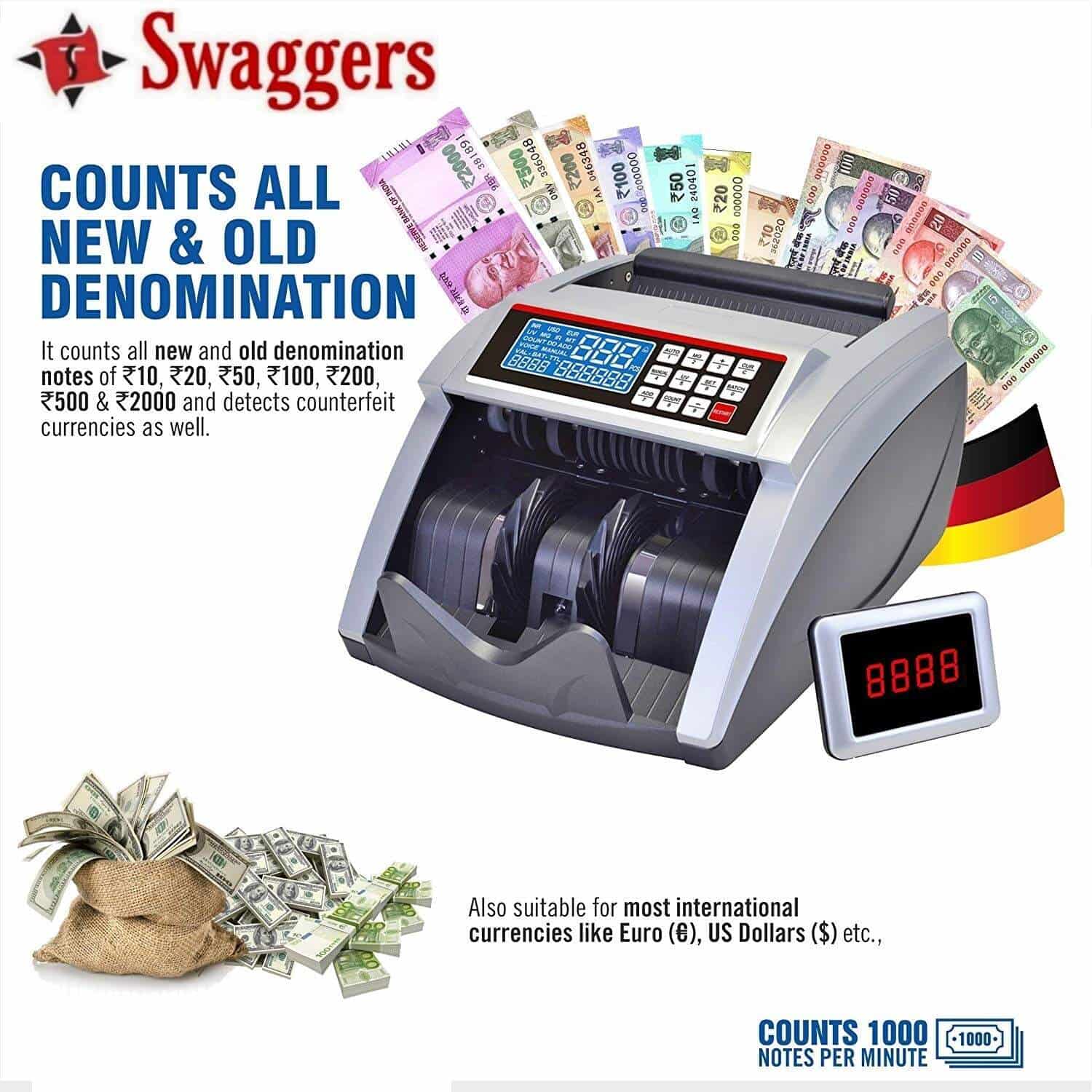 Cash Counting Machine With Fake Note Detector Price Starting From Rs ...