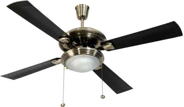 Antique Brass 4 Blades Blades Electric Fans - Get Best Price from ...