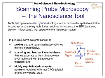 scanning tunneling microscope ppt