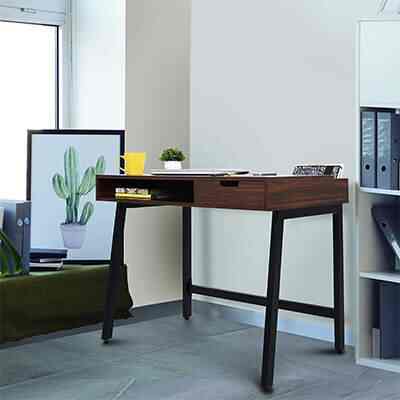 Wipro Dark Walnut Office Tables Wipro Dark Walnut Workstation Table Price Starting From Rs 14 053 Unit Find Verified Sellers at Justdial