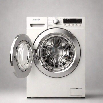 8 5 Kg White Front Load Washing Machine - Get Best Price from ...