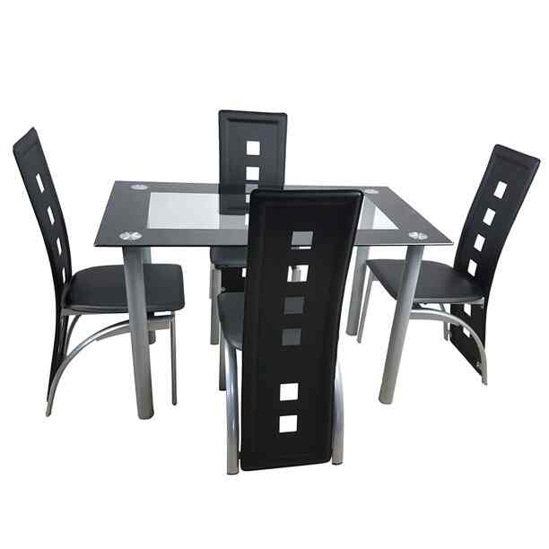 Glass dining table set 4 seater below 5000 store