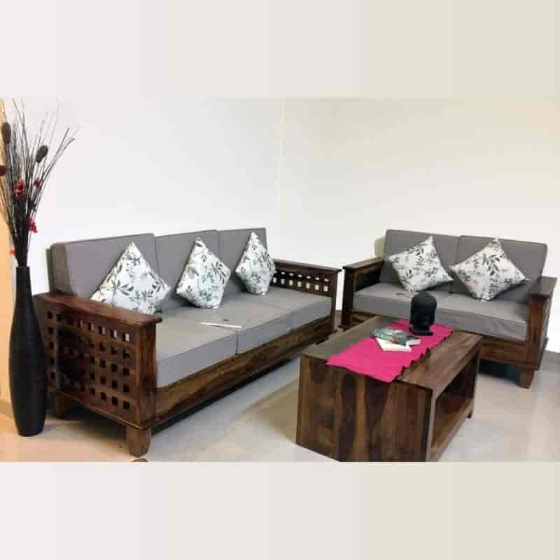 2nd hand wooden sofa set store