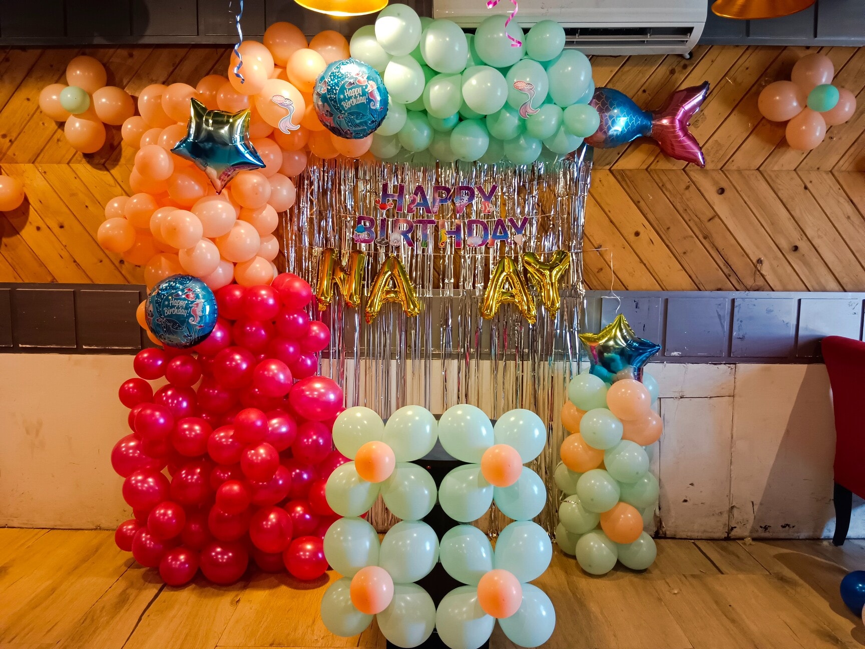 balloon background board