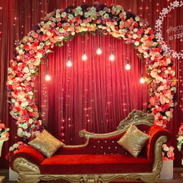 wedding background decoration