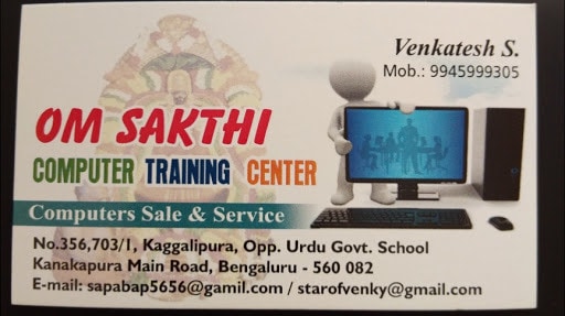 Om Shakthi Computer Training Center in Kanakapura Road,Bangalore - Best ...