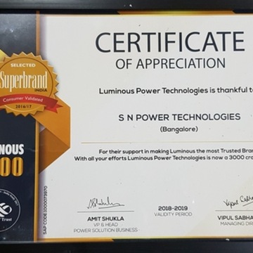 Catalogue - Sn Power Technologies in Muneshwara Block , Bangalore ...