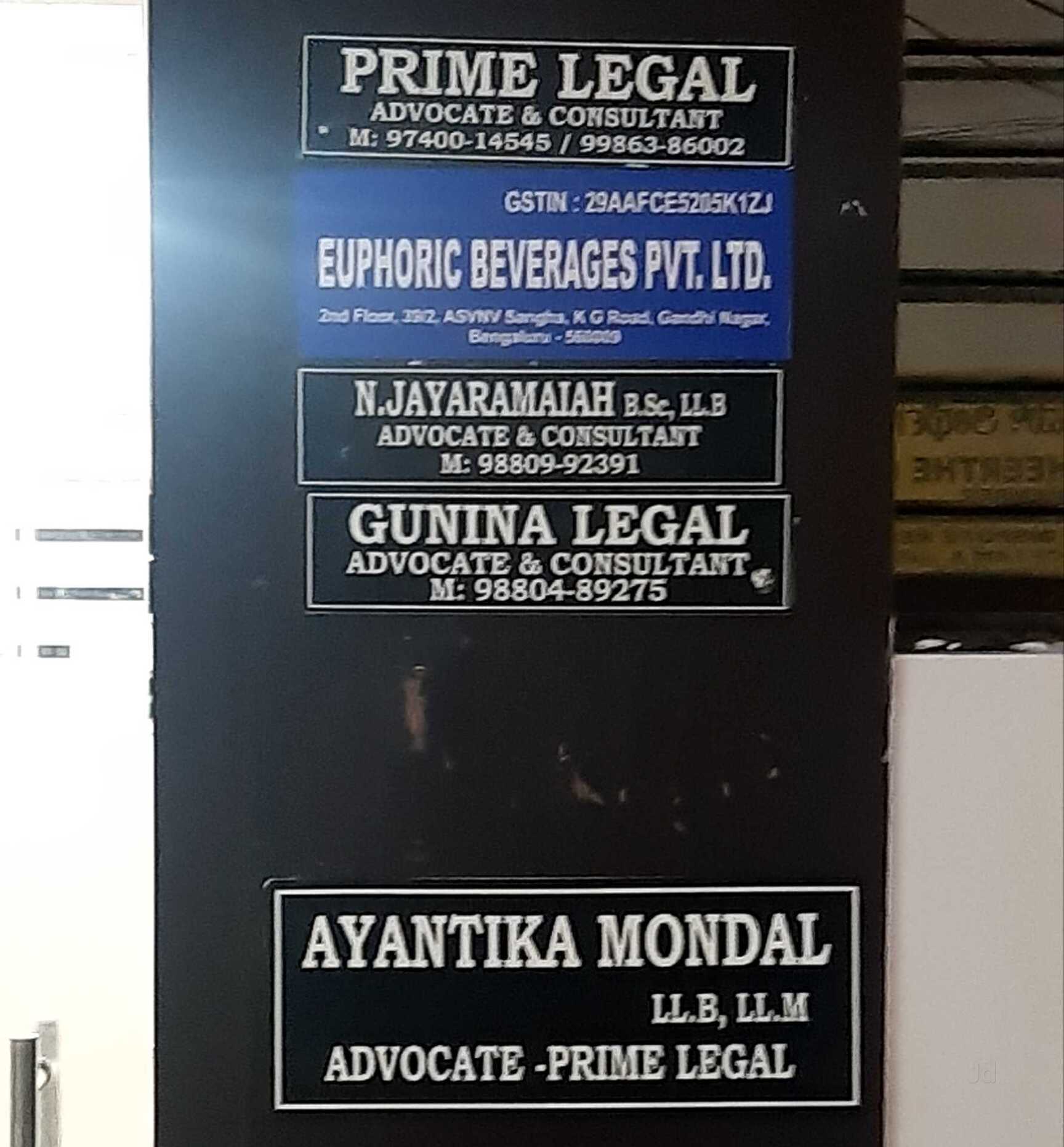 Prime Legal in Gandhi Nagar,Bangalore - Best Law Firms in Bangalore ...