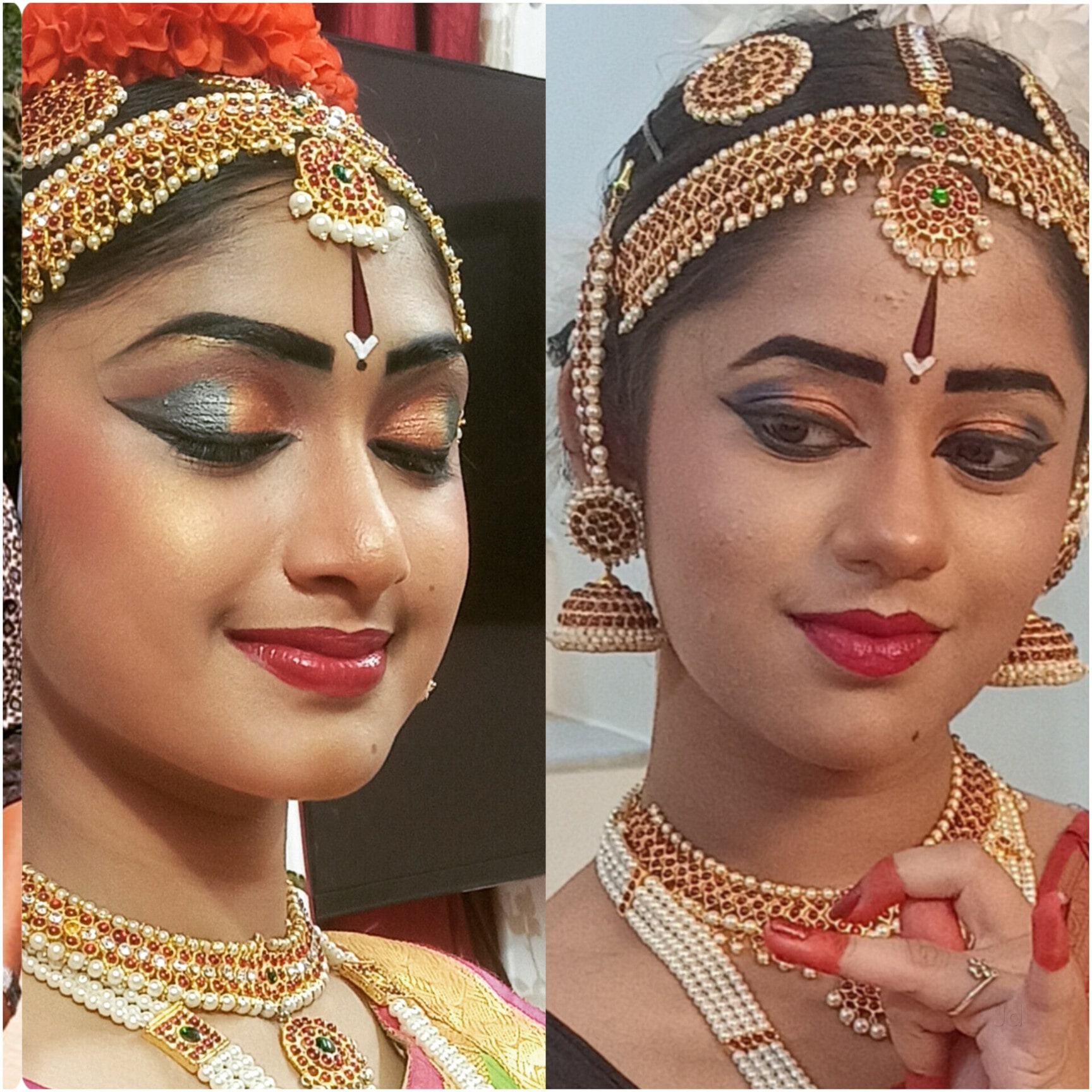 kuchipudi dance makeup tutorial