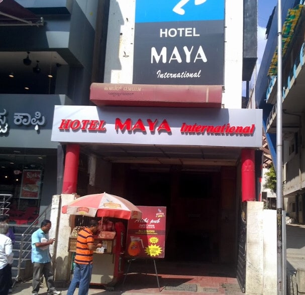 Book Hotel Maya International in Church Road,Bangalore - Best 2 Star ...