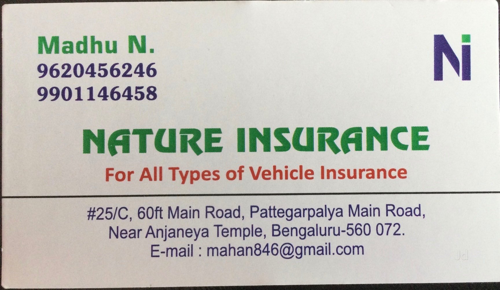 Nature Insurance in Rt Nagar,Bangalore - Best Insurance Agents near me ...