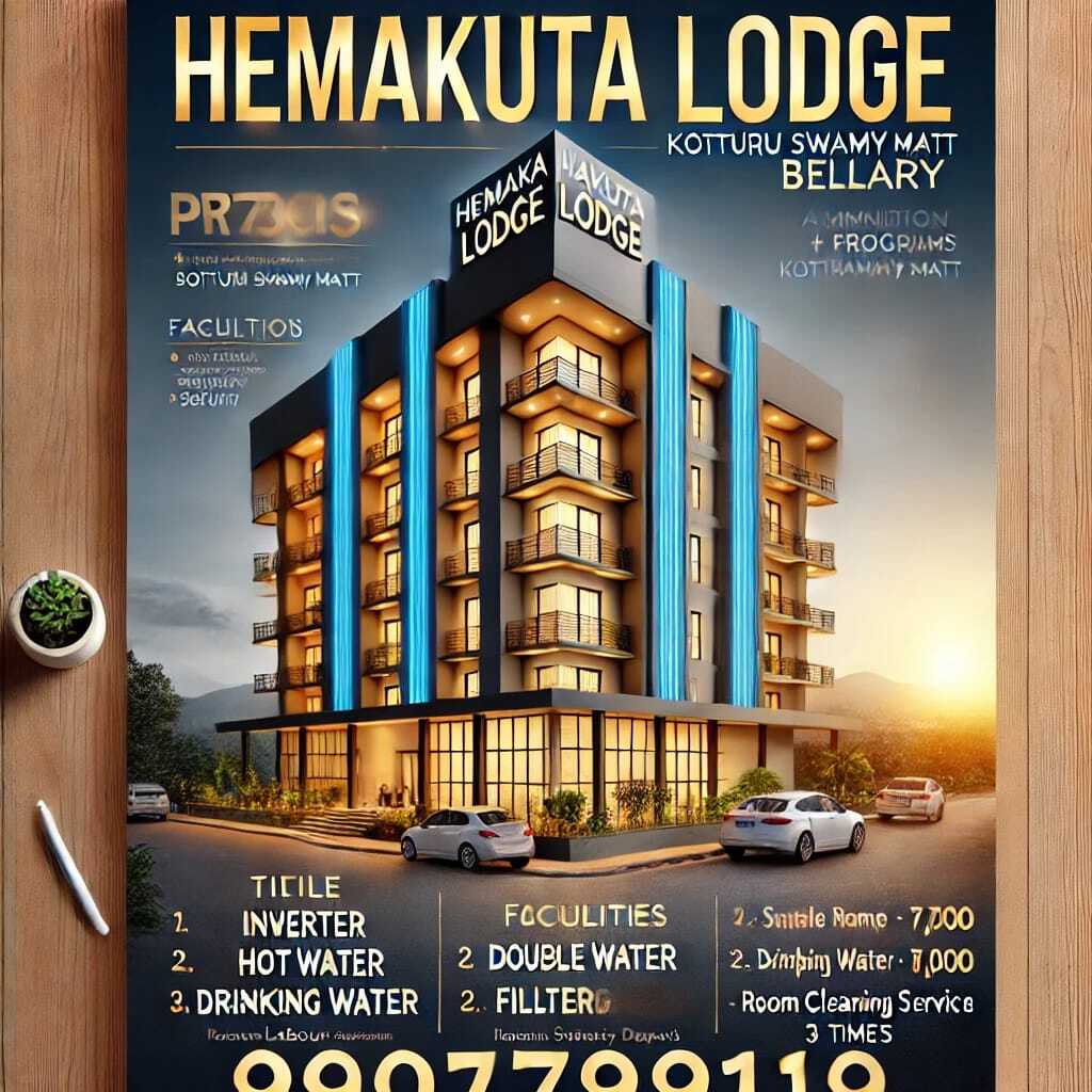Book Hemakuta Lodges in Bellary Road,Bellary - Best Lodging Services ...