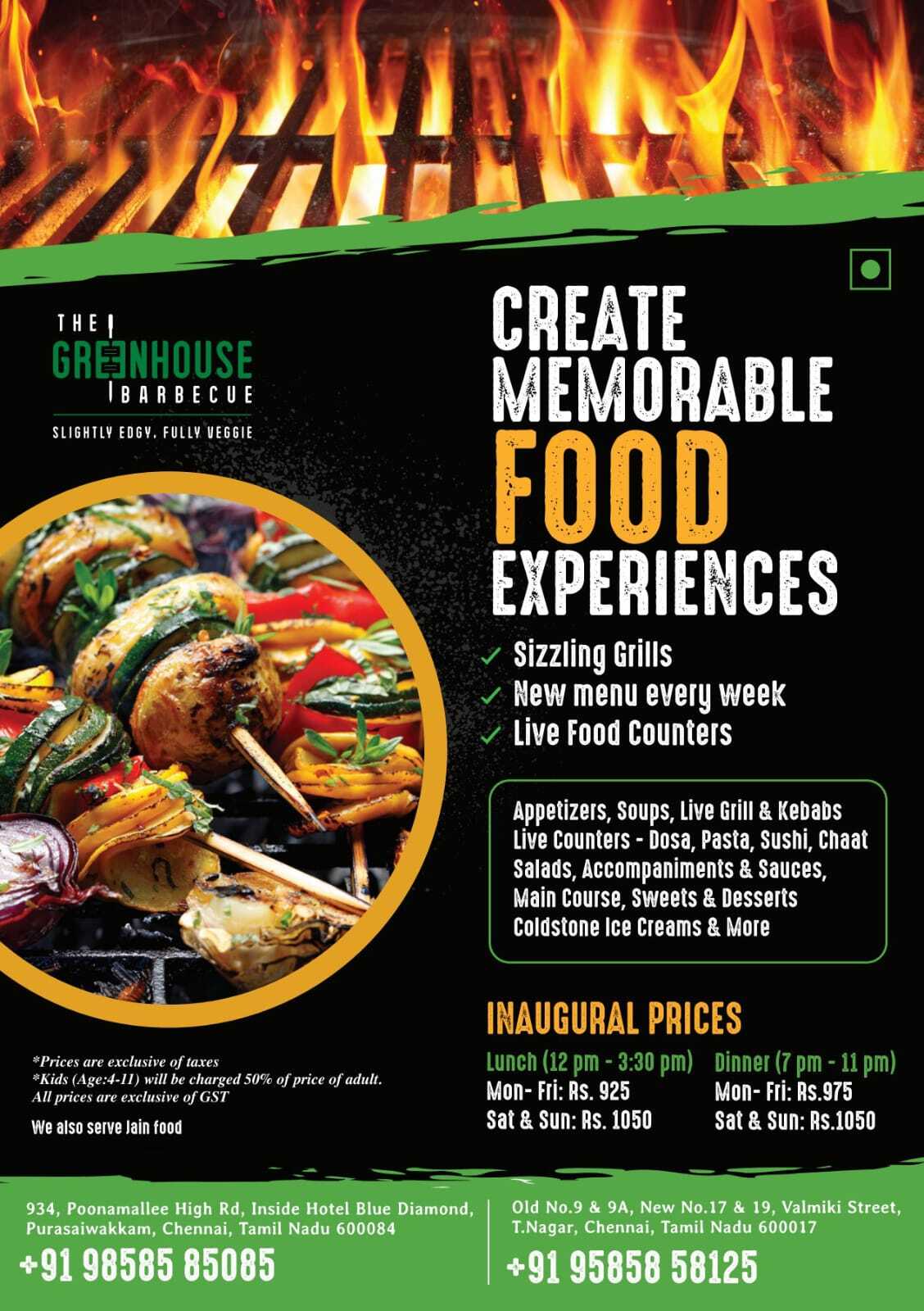 The Greenhouse Barbecue in T Nagar,Chennai - Order Food Online - Best ...