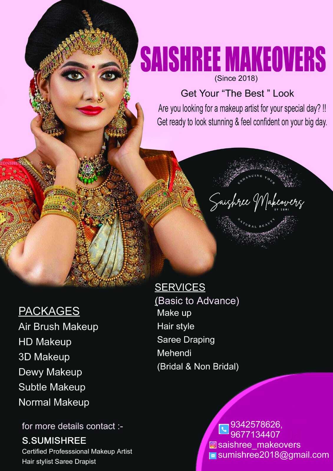 Bridal makeup artist near me store