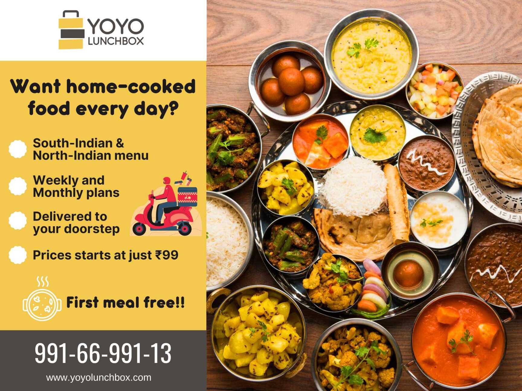 Home cooked delivery store