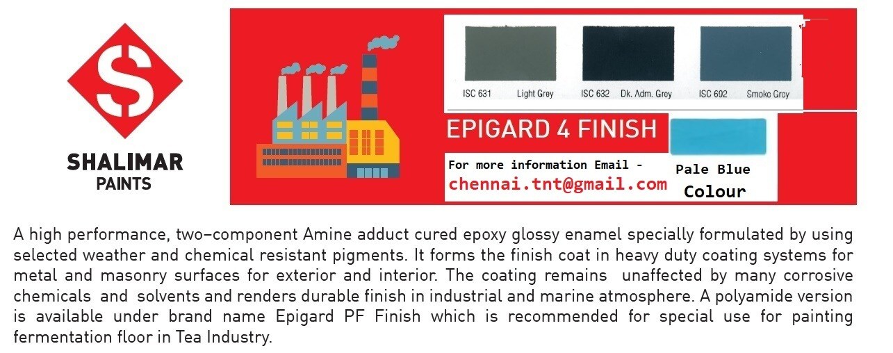Enamel Pu Epoxy Paints Ral Shades - from Chennai, India | Company Profile