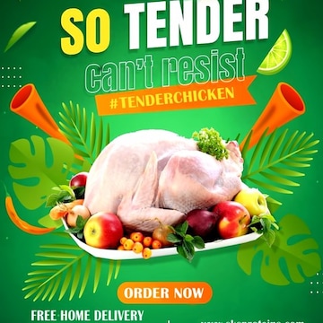Fresh chicken delivery store
