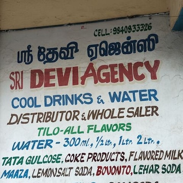 Sri Devi Agency in Kannappar Thidal, Chennai - Best Soft Drink ...